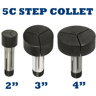 2" 3" 4" Precision 5c Step Collet Lathe Fixture Machinist Tool | eBay