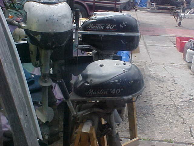 Vintage Martin Outboards MODEL 4 & 7.5 HP MOTOR | eBay