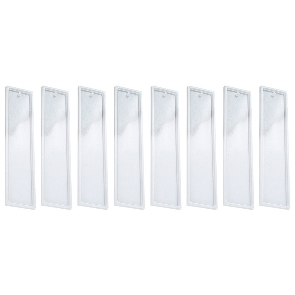 8 Pcs Bookmark Molds for Resin Casting Silicone Mould Rectangle Epoxy ...