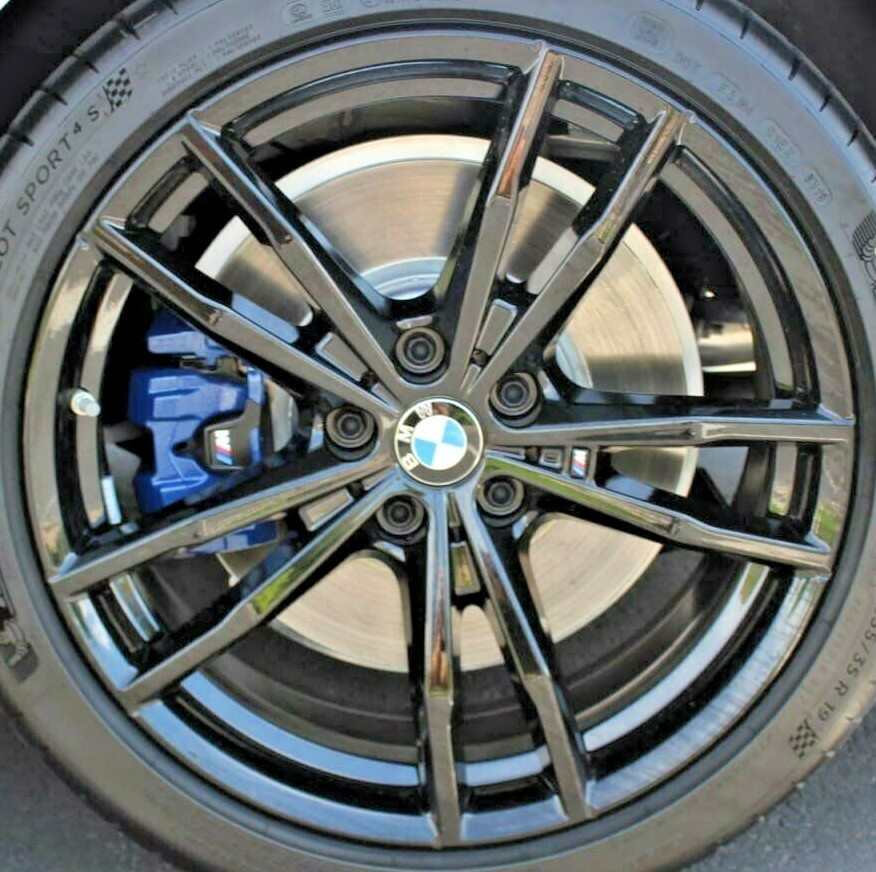 2019-2020 BMW G20 3 Series Style 19" Jet Black Alloy Wheel Set | 791M ...