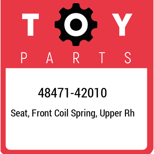 48471-42010 Toyota Seat, front coil spring, upper rh 4847142010, New ...