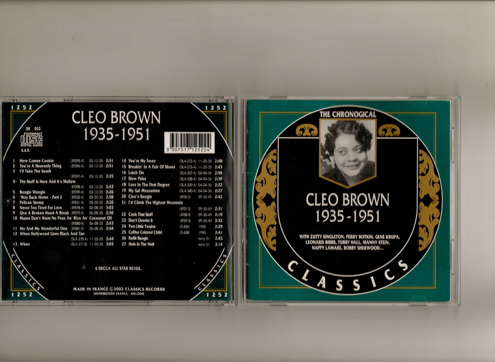 1935-1951 by Brown, Cleo (CD, 2002) for sale online | eBay
