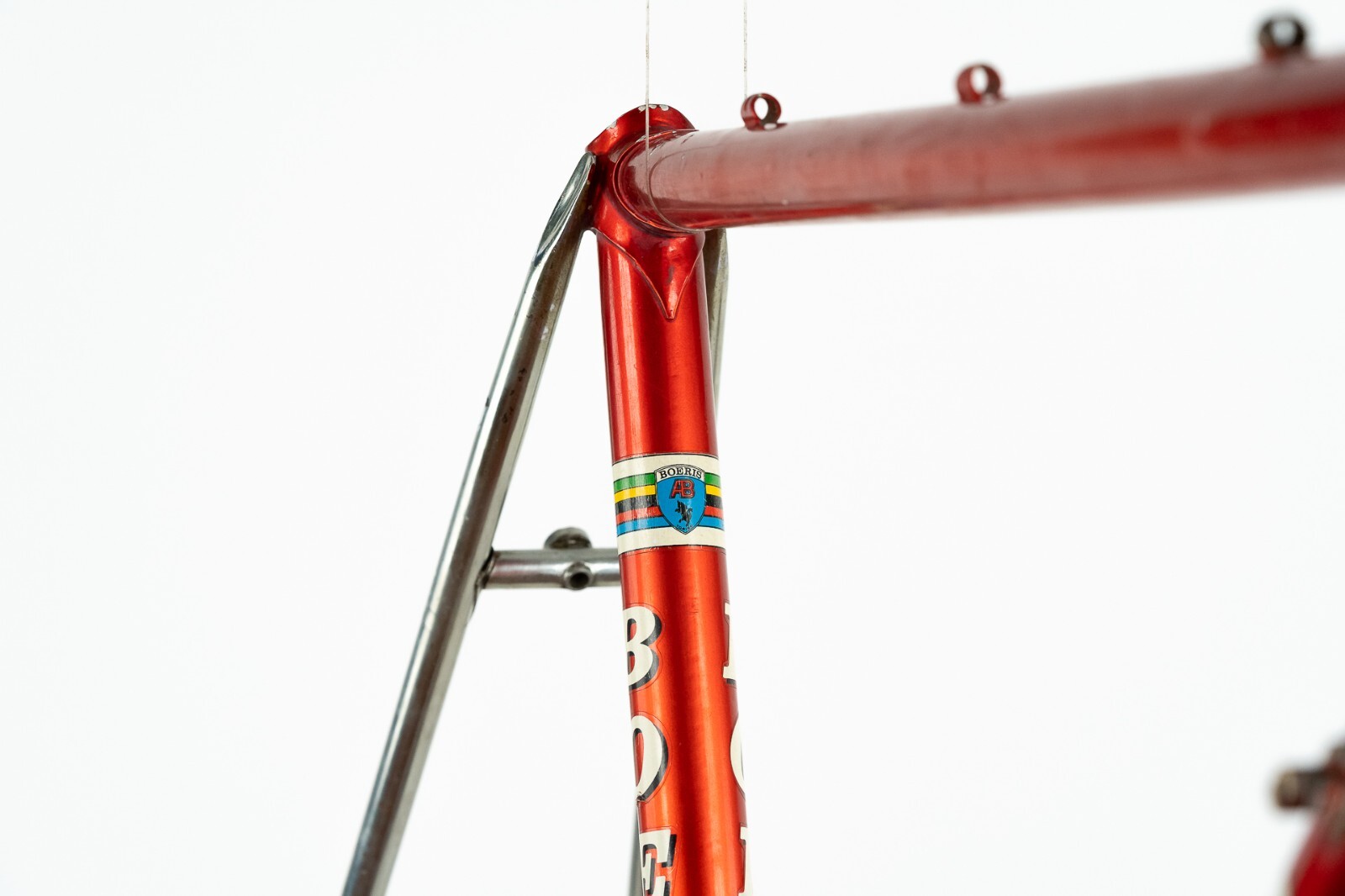 BOERIS COLUMBUS STEEL FRAME SET VINTAGE 70S ROAD BIKE RACING BICYCLE ...
