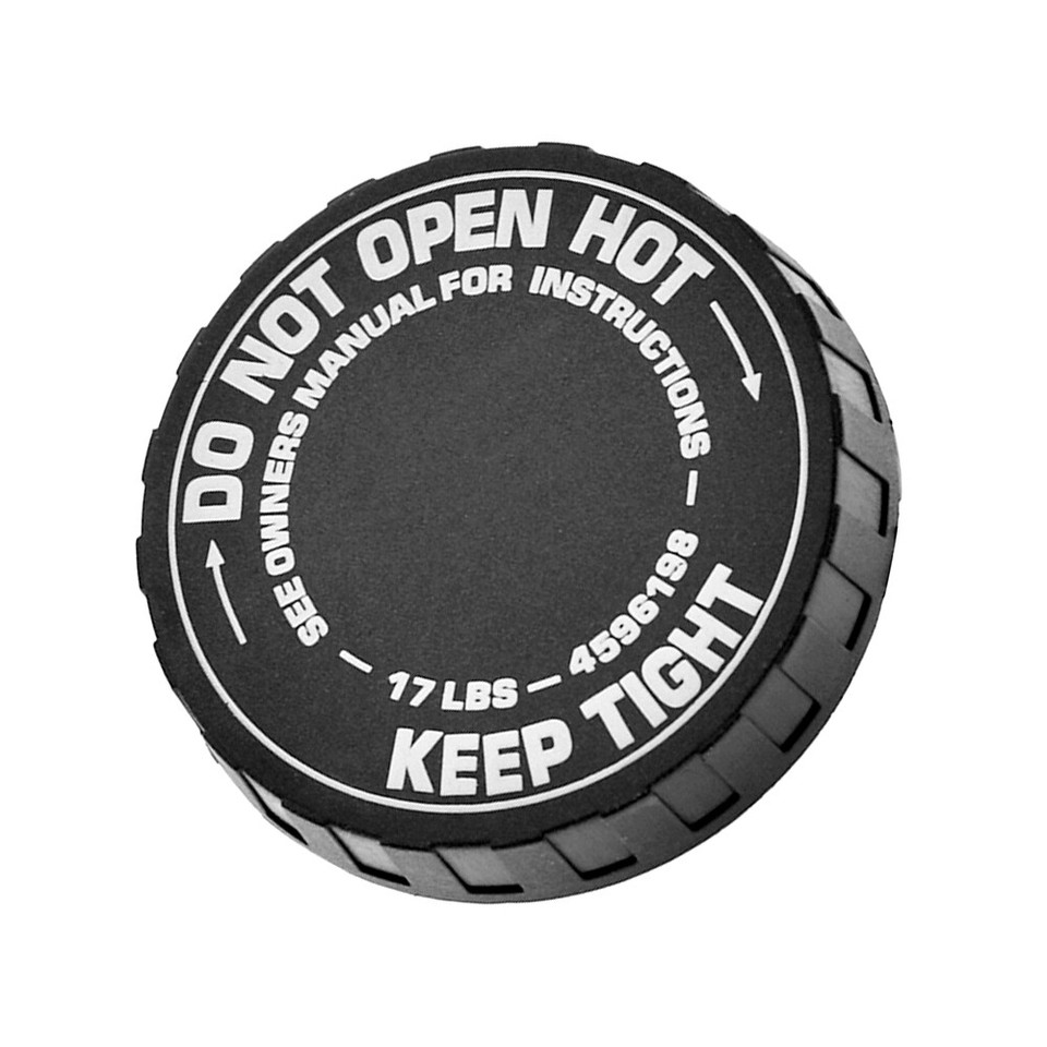 4596198 Front Radiator Cap Coolant Cap Fits Chrysler Jeep Dodge Ram ...