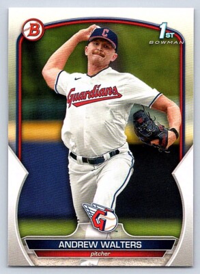 ANDREW WALTERS GUARDIANS RC 1st card 2023 BOWMAN DRAFT #BD-184 | eBay