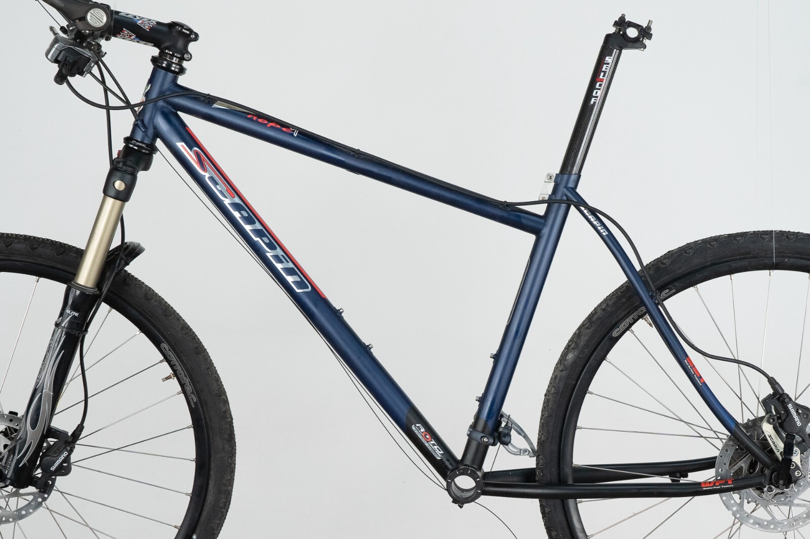 NOS SCAPIN NOPE STEEL MTB BICYCLE VINTAGE ITALIAN SHIMANO XTR OLD ...