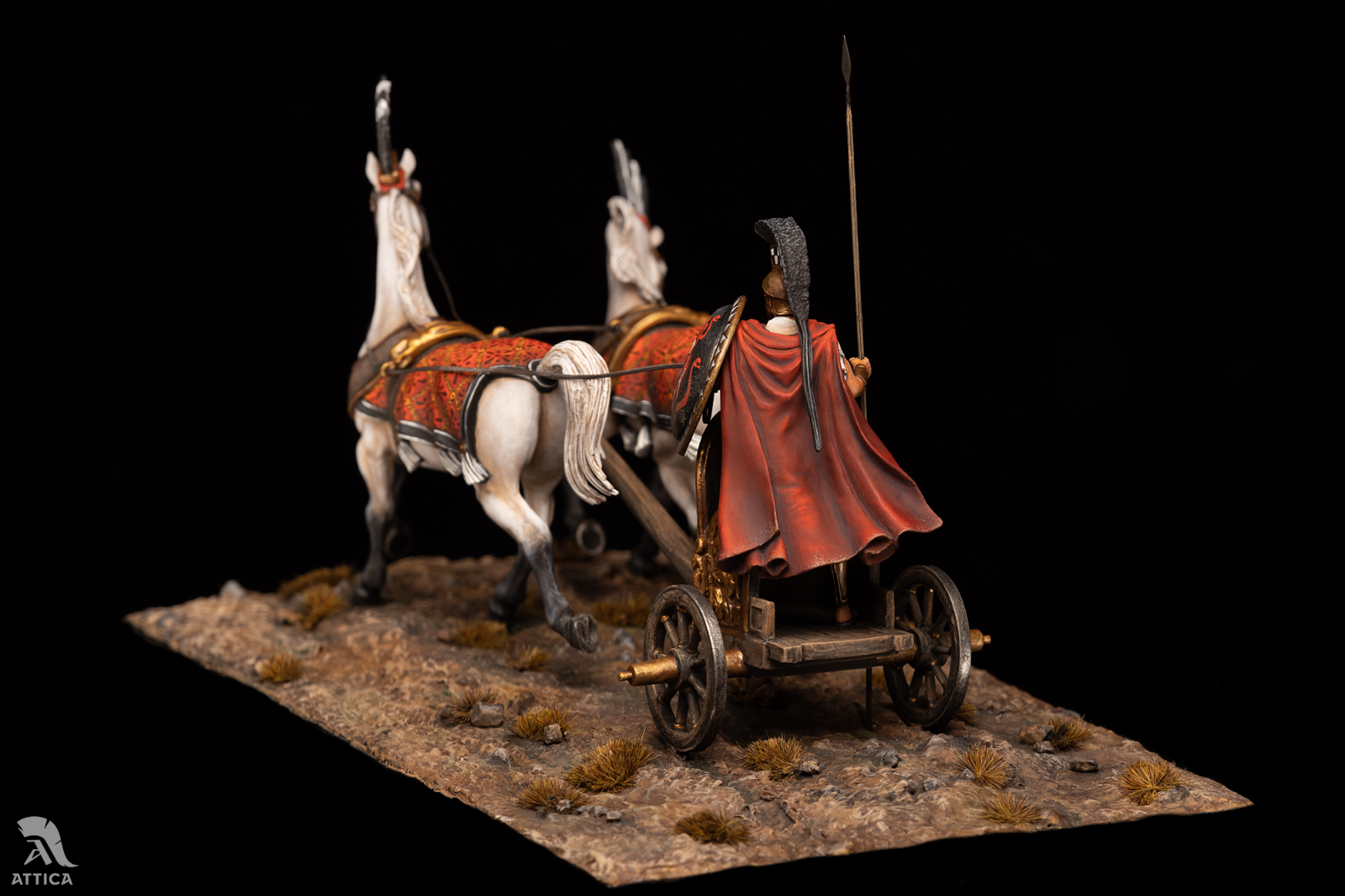 Etruscan Hoplite on Chariot 54mm Painted Tin Toy Soldier Pre-Sale | Art ...