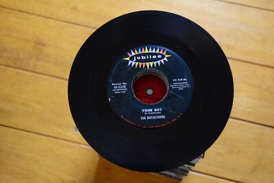 THE ROYALTONES "WAIL / POOR BOY" 45RPM 7" VINYL JUBILEE [C2-112] | eBay