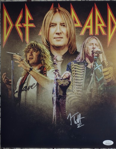 Joe Elliott DEF LEPPARD Signed Autographed 11x14 Photo JSA Witnessed ...