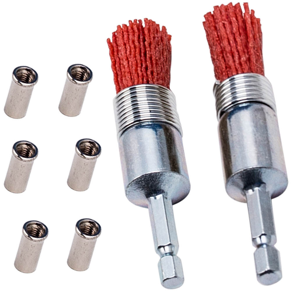 14Pcs Car Diesel Injector Seats Cleaner Set Cleaner Injector w/Brushes ...