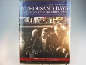Thousand Days: John F. Kennedy - Hardcover, by Sobel David; Schlesinger ...