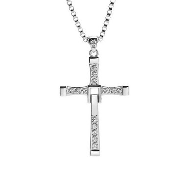 Fast And Furious X Cross Necklace Pendant Chain Dominic Toretto Vin ...