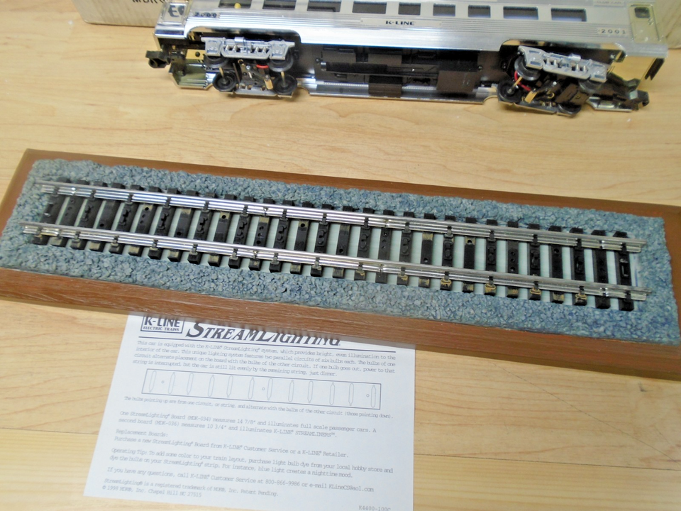 K-LINE K4601 O Scale Metal MILLENIUM CLUB BUSINESS CAR WITH DISPLAY ...