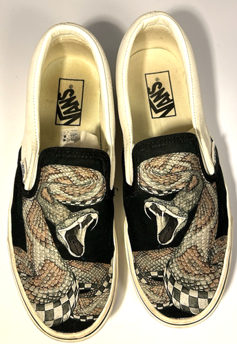 Classic Vans Desert Snake Skateboarding Shoes Mens 7.5 /Womans 9 Slip ...
