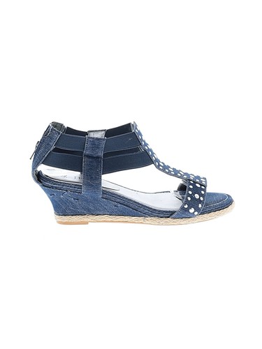 J. Renee Women Blue Wedges US 9.5 | eBay
