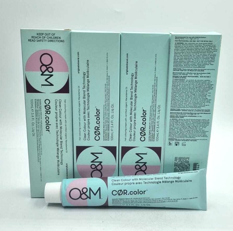O&M Cor.color Permanente Haarfarbe 100ml verschiedene Pastel Nuancen ...