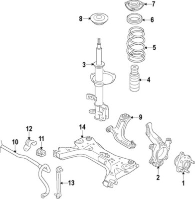 54050-ZE70A Nissan Bumper assy-bound 54050ZE70A, New Genuine OEM Part ...