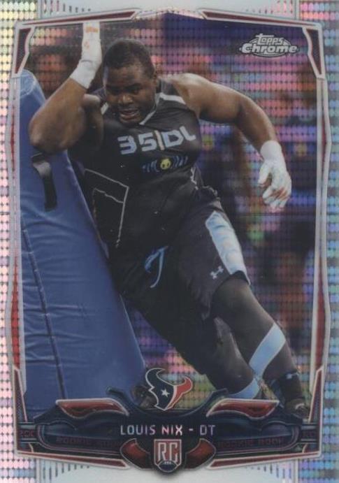 2014 Topps Chrome - Louis Nix III #153 Pulsar Refractor (RC) for sale ...