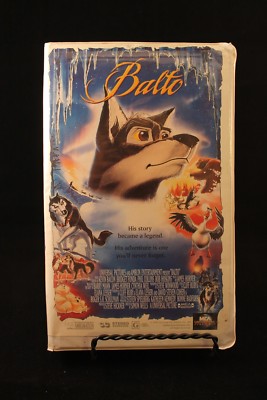 Balto - VHS - 1995 - Clam Shell Case - Rated G - 1 hour 18 minutes ...