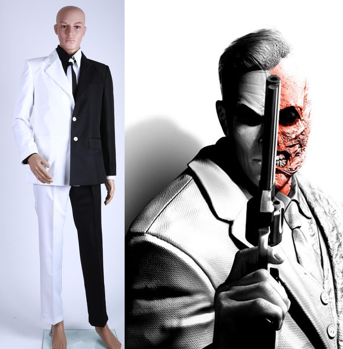 Two Face Zeichentrickserie Cosplay Harvey Dent/Two Face