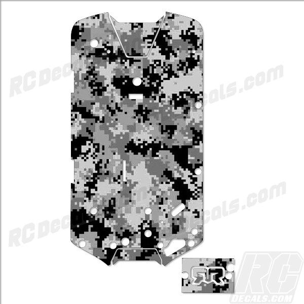 Arrma1/10 SENTON 4X4 V3 3S BLX Chassis Protector Digi Camo White # ...