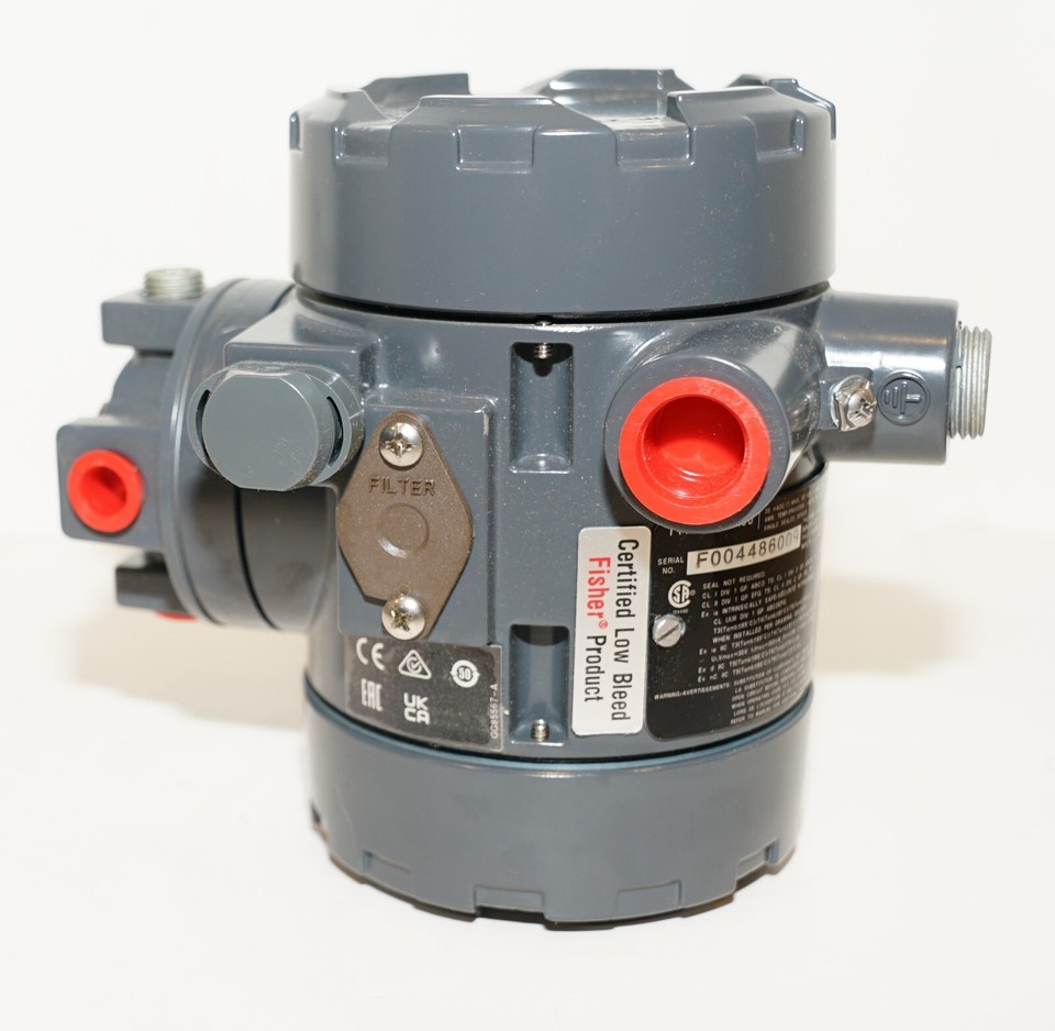 EMERSON FISHER I2P-100 ELECTRO PNEUMATIC TRANSDUCER INTRINSICALLY SAFE ...