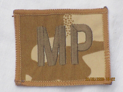 Royal Military Police, Rmp , Mp, Feldjäger, Khaki On Desert, 55x65mm ...