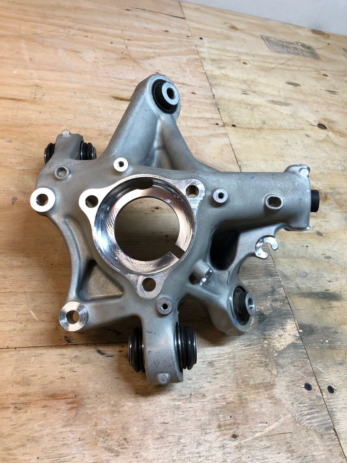 2017-2019 TESLA MODEL 3 RWD REAR LEFT SIDE SPINDLE KNUCKLE HUB OEM ...