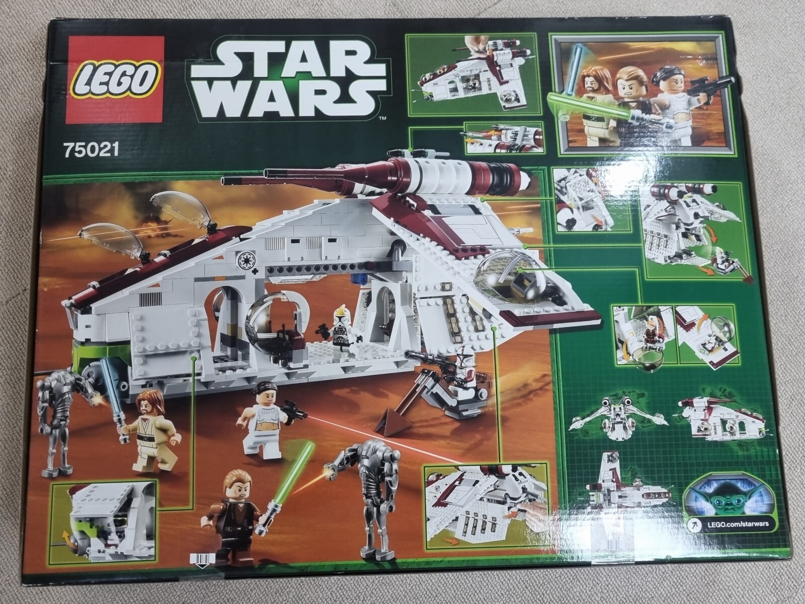 LEGO+Star+Wars%3A+Republic+Gunship+%2875021%29 for sale online | eBay
