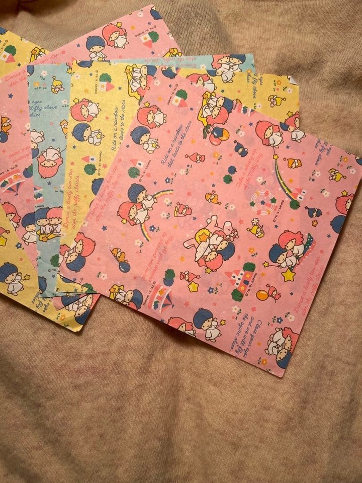 Heisei Origami-Kiki LaLa, Sanrio, Sanrio Petit Paper Crafts, Used WW6 ...