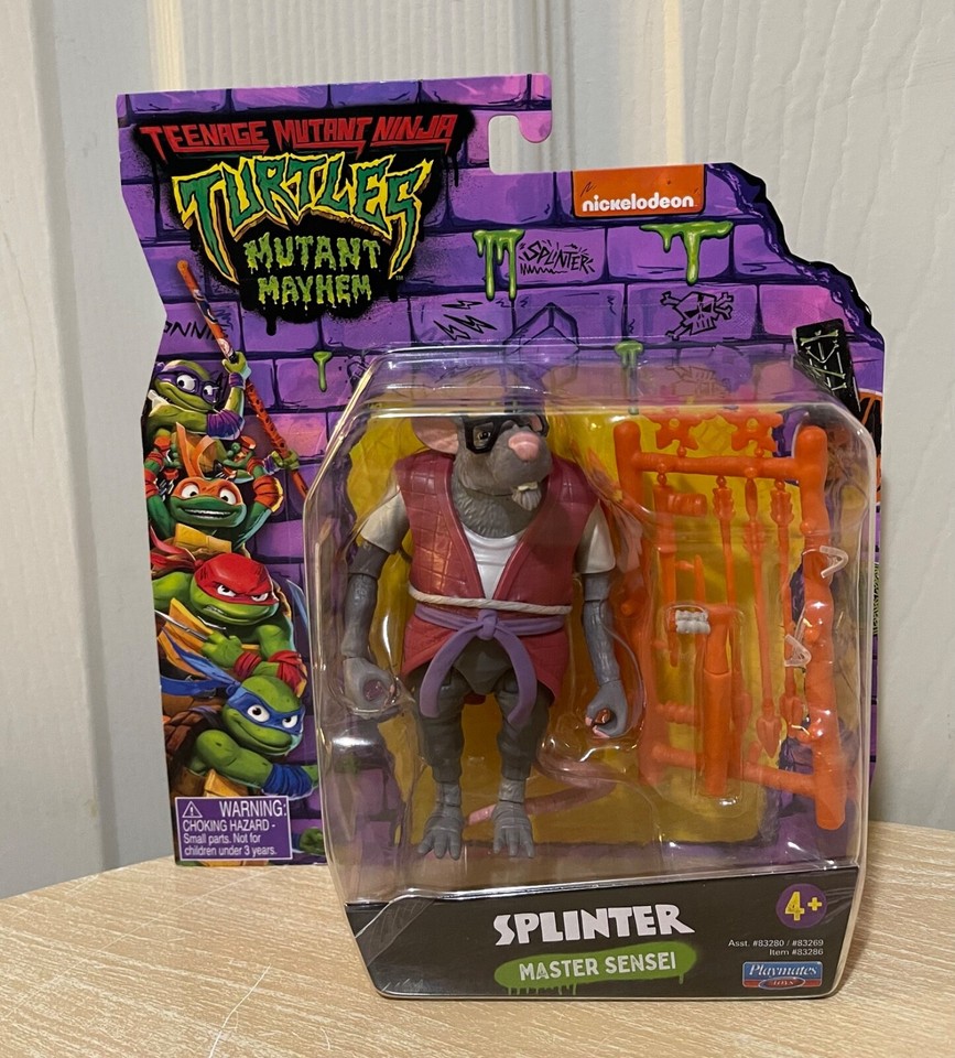 Playmates Teenage MUTANT MAYHEM NINJA Turtles TMNT MOVIE Figures Choose ...