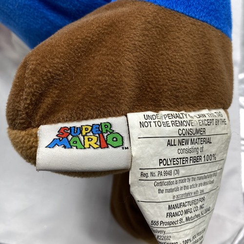 Official Nintendo Super Mario Bros Plush 22” Jumbo with Hideaway pocket ...