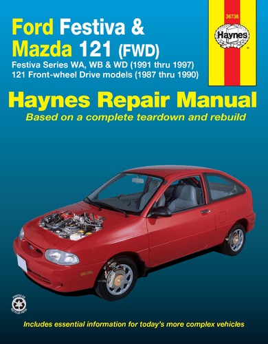 Ford Festiva (91-97) and Mazda 121 (87-90) Haynes Repair Manual | eBay