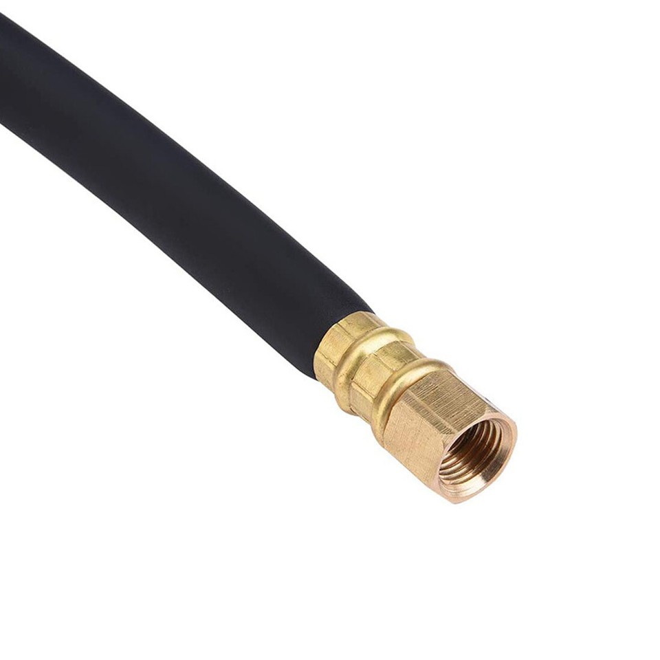 Rubber Air Compressor Hose Line 15m Metre 1/4" BSP 9.5mm Bore Auto ...