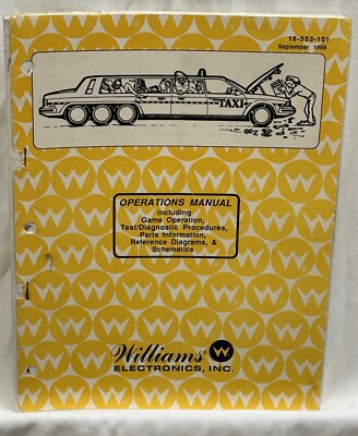 ORIGINAL-WILLIAMS-TAXI-OPERATIONS MANUAL | eBay