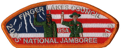 2005 Jamboree Finger Lakes Council NY JSP Yellow Bdr (AR589) | eBay