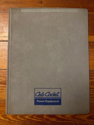 Rare Vintage Original IH International Harvester promo Cub Cadet book ...