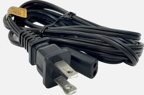 2-Pin Power Cord Technics Turntable Record Player SL-3 SL-6 SL-10 SL ...