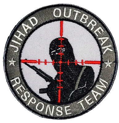 JIHAD OUTBREAK RESPONSE TEAM Tactical Embroidered Patch 2.75" DIAMETER ...