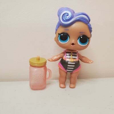 LOL Surprise Dolls Bubbly CAPTAIN BB QT Mermaid blue hair Swimsuit ...