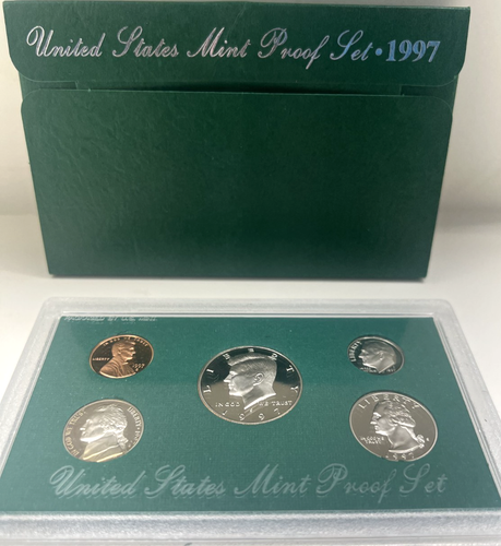 1997 S 5 Coin Proof Set | eBay