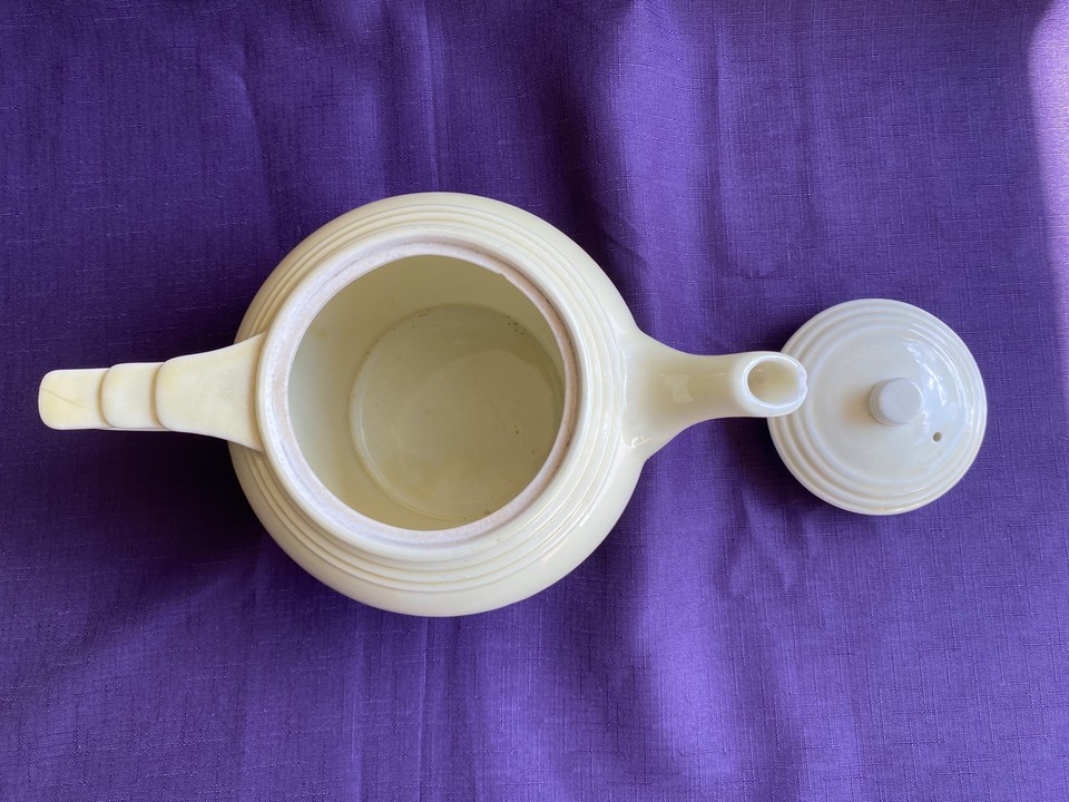 Hall China Crocus Tespot Rare Art Deco Small Chip on Spout | eBay