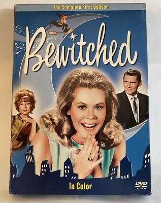 Bewitched First Season DVD TV Show Series Set 1st Season Colorized ...