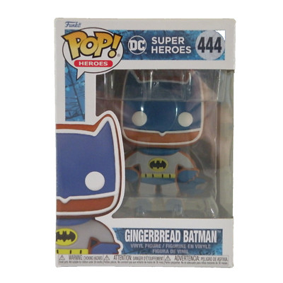 Funko Pop! Heroes DC Super Heroes 444 Gingerbread Batman New in Box ...