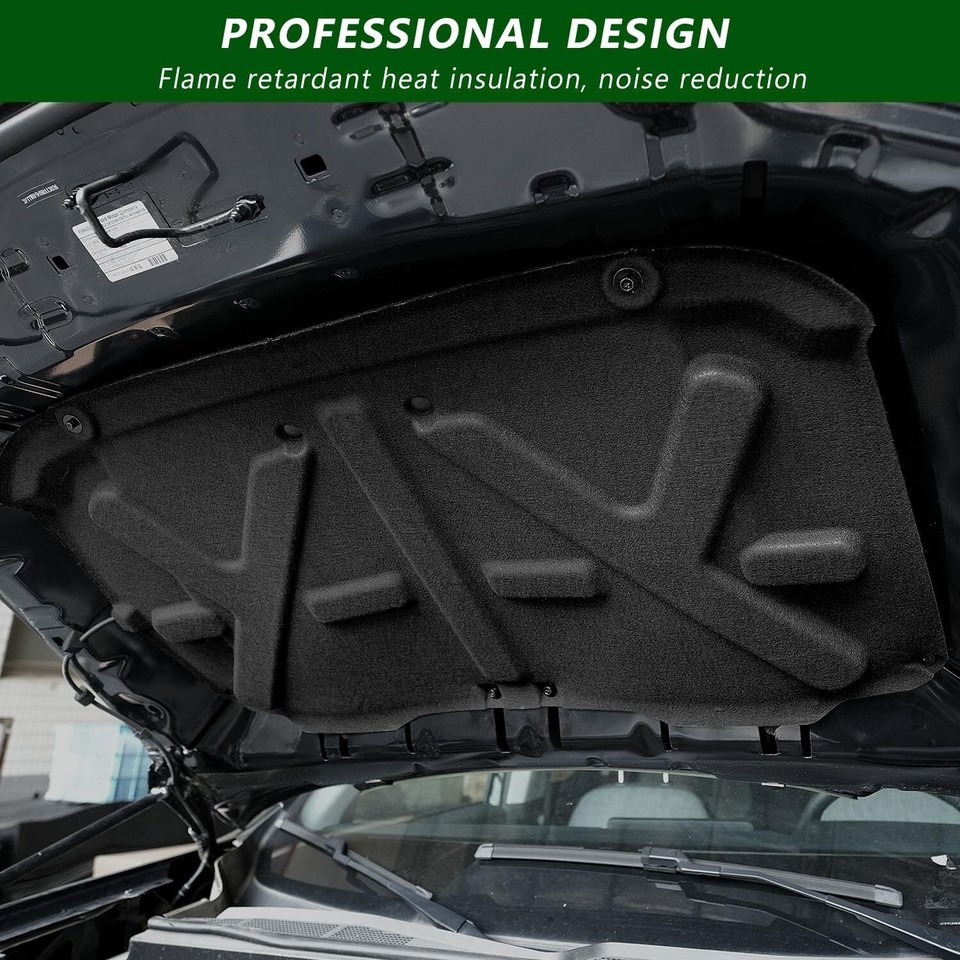 For 2022-2024 Ford Maverick Hood Insulation Pad Hood Heat Liner Sound ...