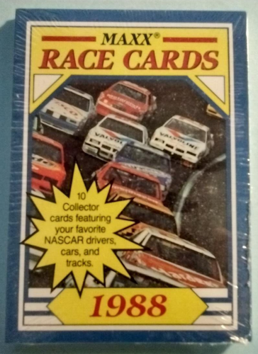 ***SUPER RARE*** 1988 MAXX RACE CARDS FACTORY SEALED PACK - 10 CARDS | eBay