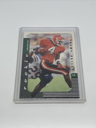 1999 Collector's Edge Supreme Draft Pick Previews #CB Champ Bailey | eBay