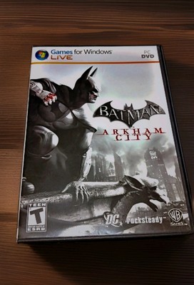 Batman: Arkham City - For Windows PC 2 Disc DVD Game 2011 - CIB ...