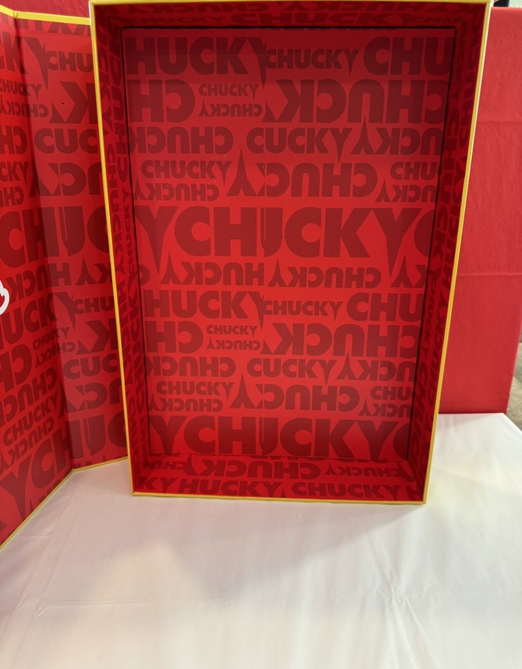 NEW Glamlite x Chucky "Good Guys"Makeup Kit PR Box With Chucky And Wife ...