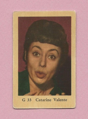 1964 Dutch Gum G #33 Caterina Valente | eBay